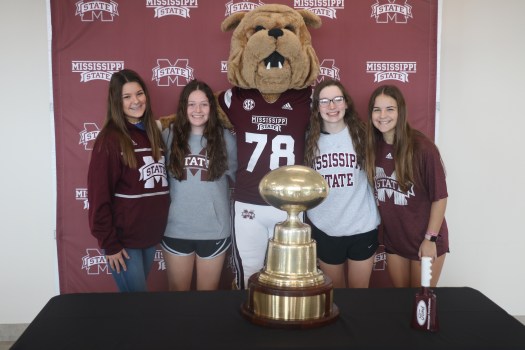 Mississippi State Fans Enjoy Egg Bowl Trophy at Hallmark Ford - The ...