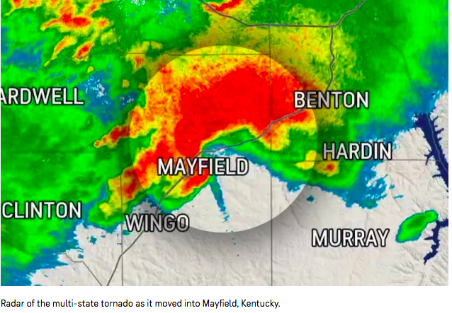 How the multi-state December tornado outbreak formed - The Panolian ...